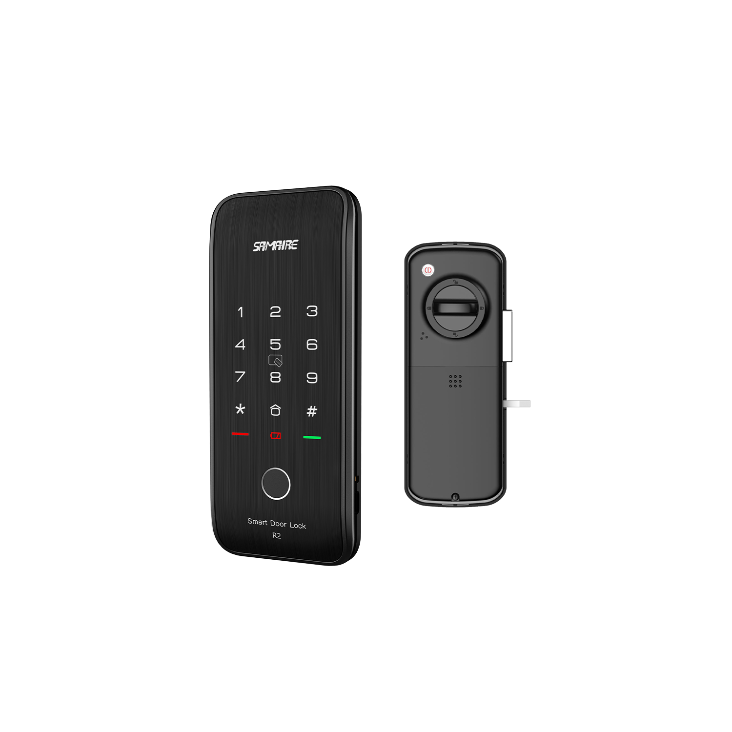 R2 Rim Lock (Door) | Black | Samaire Singapore